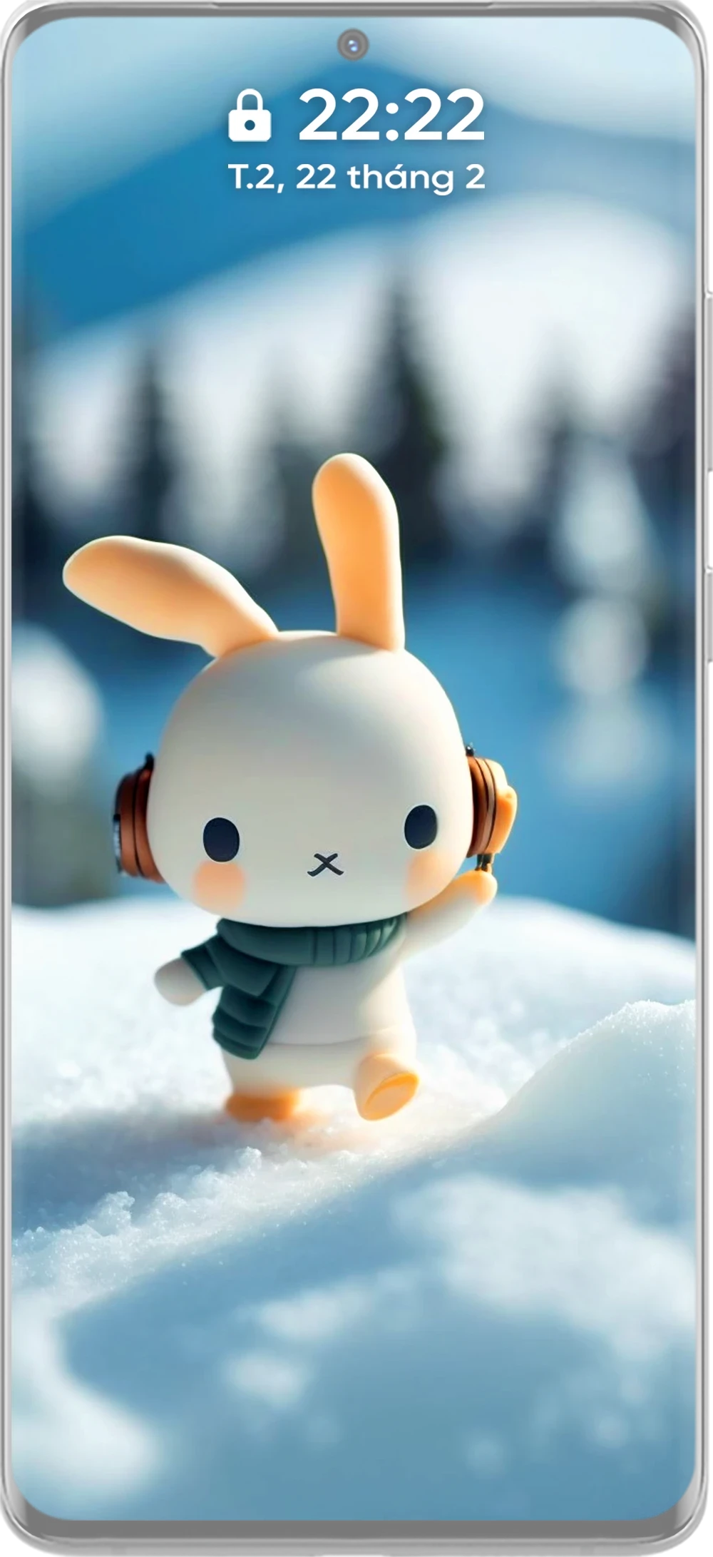 Super yoqimli & zamonaviy quyon telefon uchun fon rasm to'plami - Wallsora